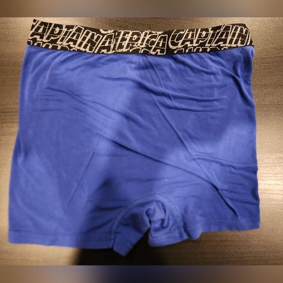 Marvel | Underwear & Socks | Mens Small Blue Marvel Captain America ...